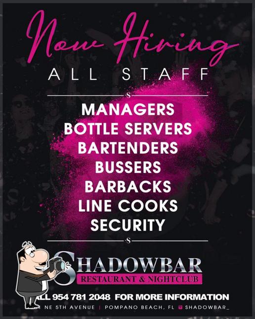 Shadow Cabaret in Pompano Beach - Restaurant reviews