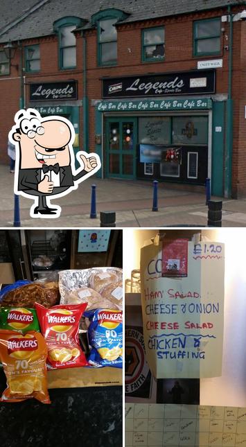 Legends Cafe and Sports Bar, Tipton - Restaurant menu, prices and reviews