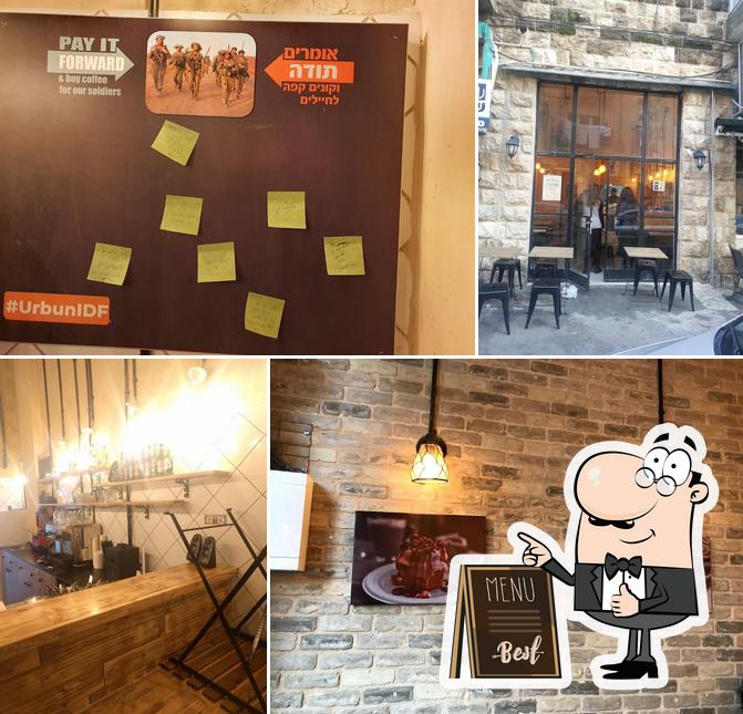 Urbun Cafe Jerusalem, Jerusalem - Restaurant menu and reviews