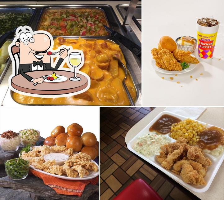 Hartz Chicken Buffet, 8247 Long Point Rd in Houston - Restaurant menu ...