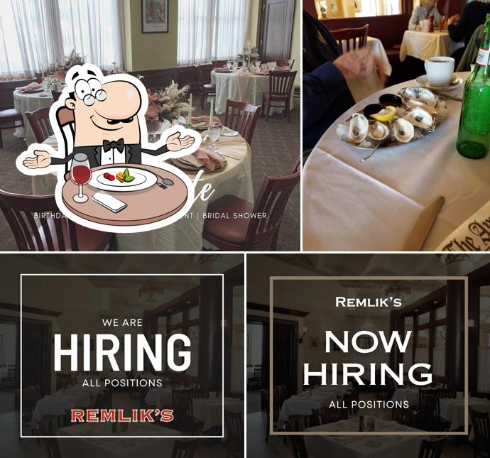 Remlik's Grille & Oyster Bar, Binghamton - Restaurant menu, prices and ...