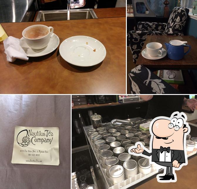 Café Nautilus Tea Company, Fair Oaks, Fair Oaks Blvd - Carta del ...