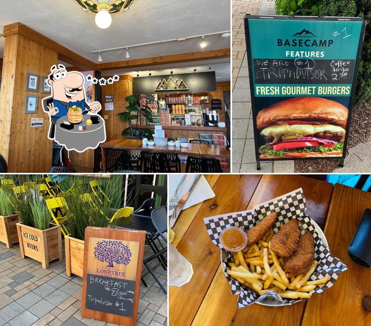 Basecamp Burger Joint in Harrison Hot Springs - Restaurant menu and reviews