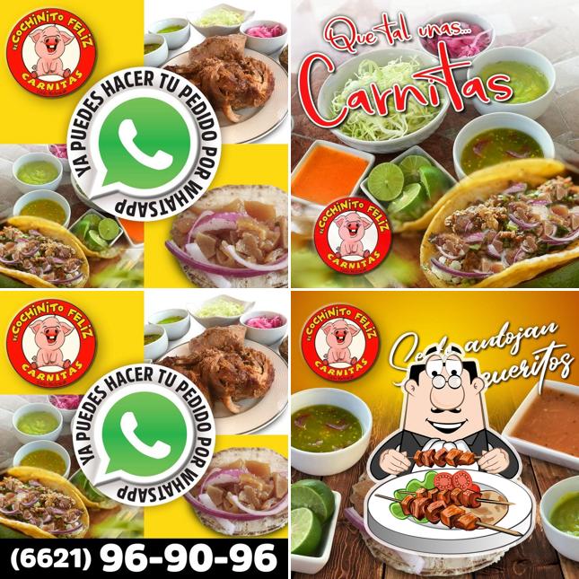 El Cochinito Feliz Carnitas, Hermosillo - Restaurant menu, prices and ...