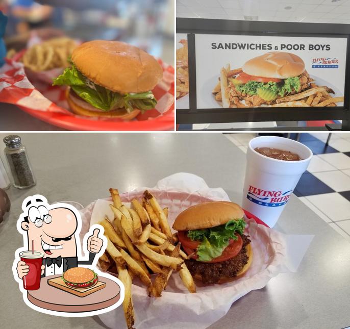 Flying Burger & Seafood, Ruston - Restaurant menu, prices and reviews