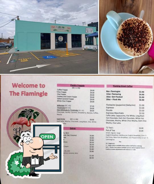The Flamingle Café in Newtown - Restaurant menu and reviews