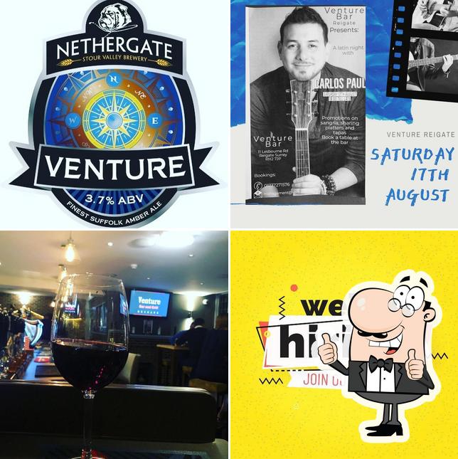 The Venture Inn in Reigate - Restaurant menu and reviews