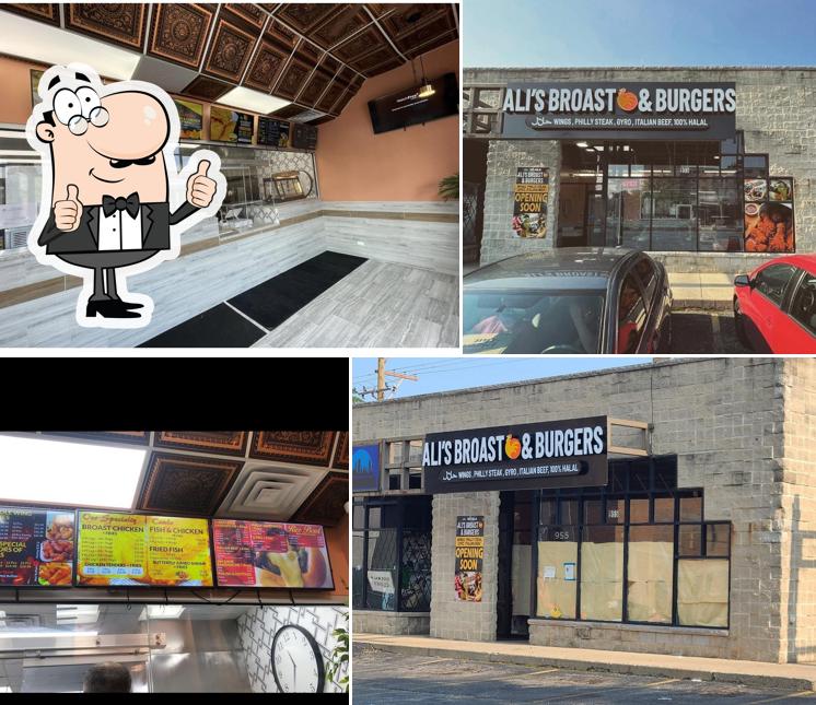 Ali's broast & burgers(zabihah halal) in Evanston - Restaurant menu and ...