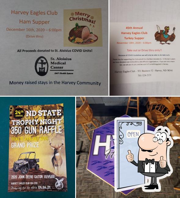 Eagles Club, Harvey - Restaurant menu, prices and reviews