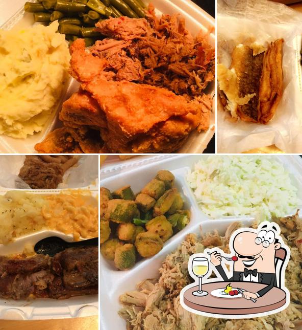 Ron's Barn Barbecue & Seafood, Coats - Restaurant menu, prices and reviews