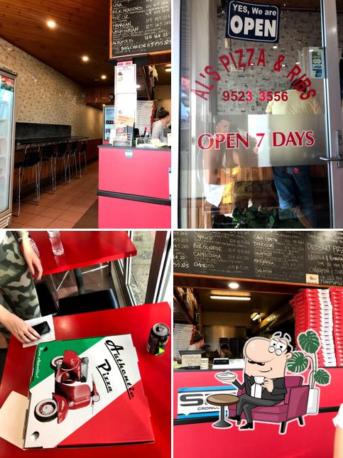 Al's Pizza Pasta & Ribs, Cronulla - Restaurant menu, prices and reviews