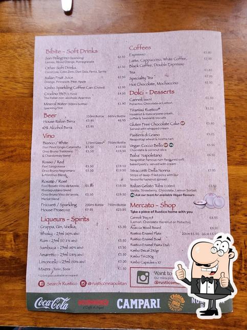 Rustico Via (Ore) in Hastings - Restaurant reviews