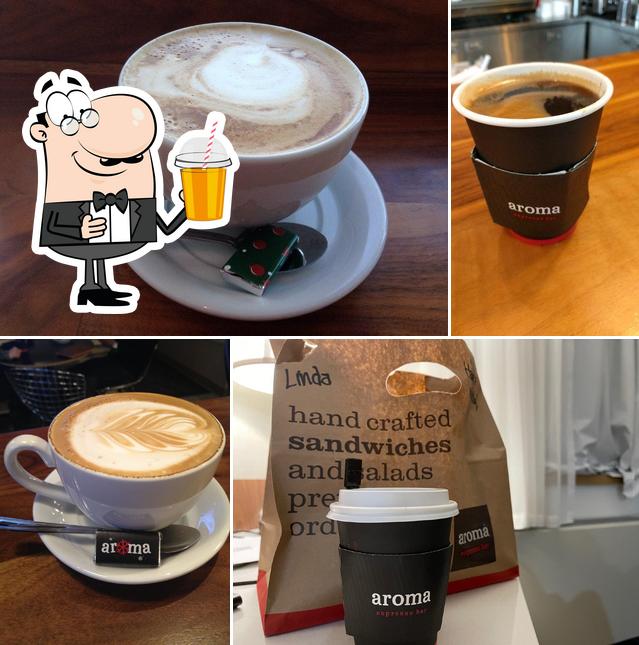 Aroma Espresso Bar, 100 City Centre Dr in Mississauga - Restaurant menu ...