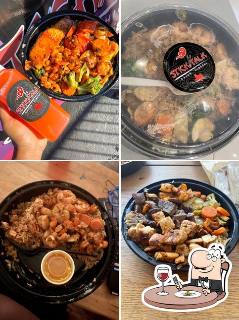 Restaurante Stick Talk Cajun-Hibachi, Houston - Carta del restaurante y ...