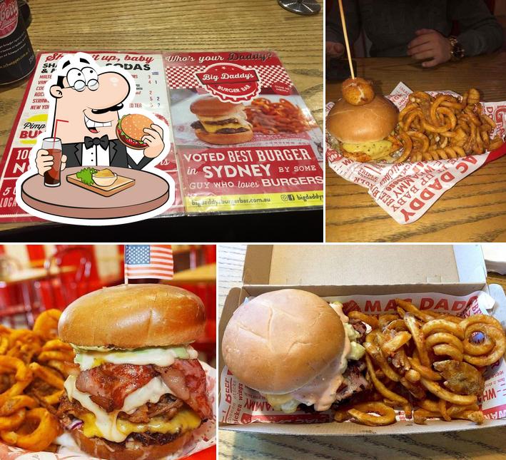 Big Daddy's Burger Bar, 80 Henry St in Penrith - Restaurant menu and ...