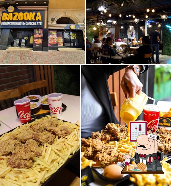 Bazooka Fried Chicken Egypt restaurant, Égypte, شارع الخمسين ، أمام مول ...