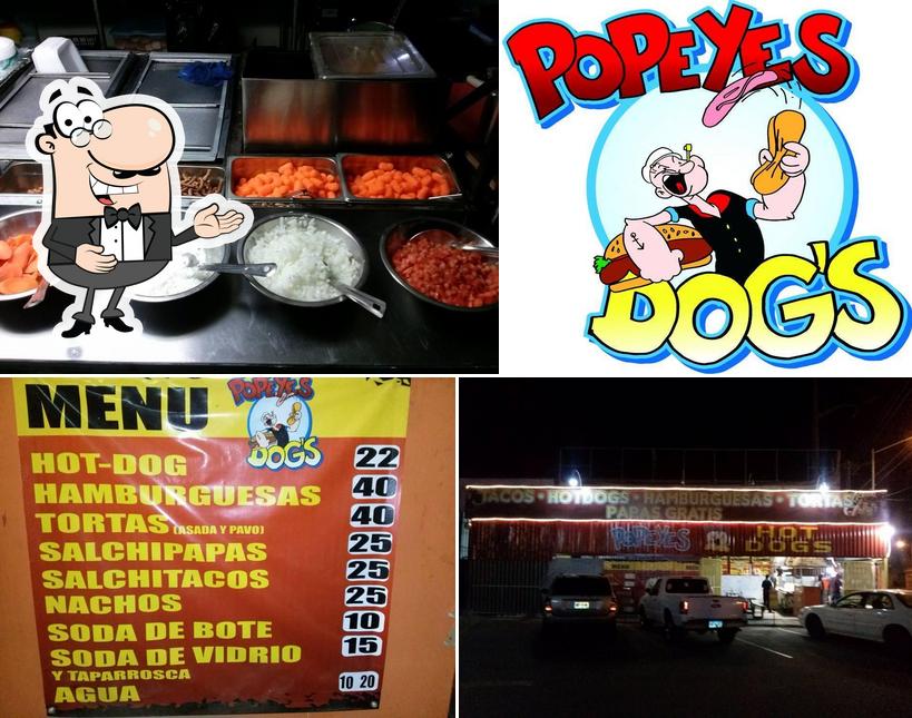 Restaurante Popeyes Hot Dogs, Mexico