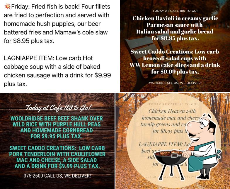 Cafe 180 To Go, Vivian - Restaurant menu, prices and reviews