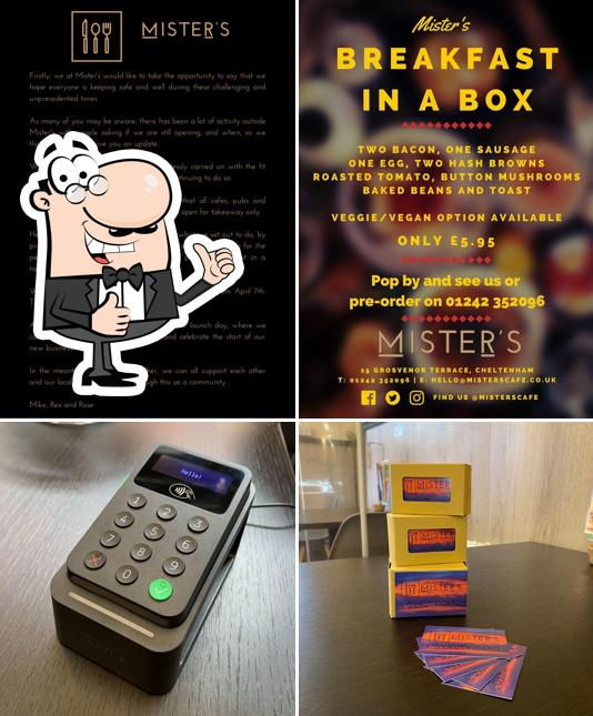 Mister's Cafe in Cheltenham - Restaurant menu and reviews