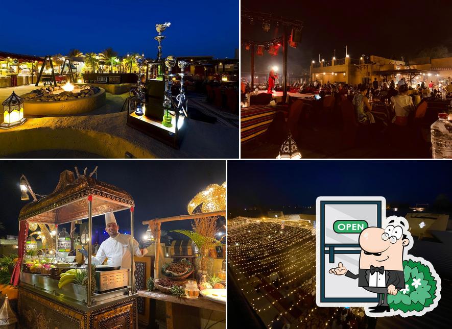 Al Hadheerah restaurant, Dubai, Bab Al Shams Desert Resort - Al Qudra ...