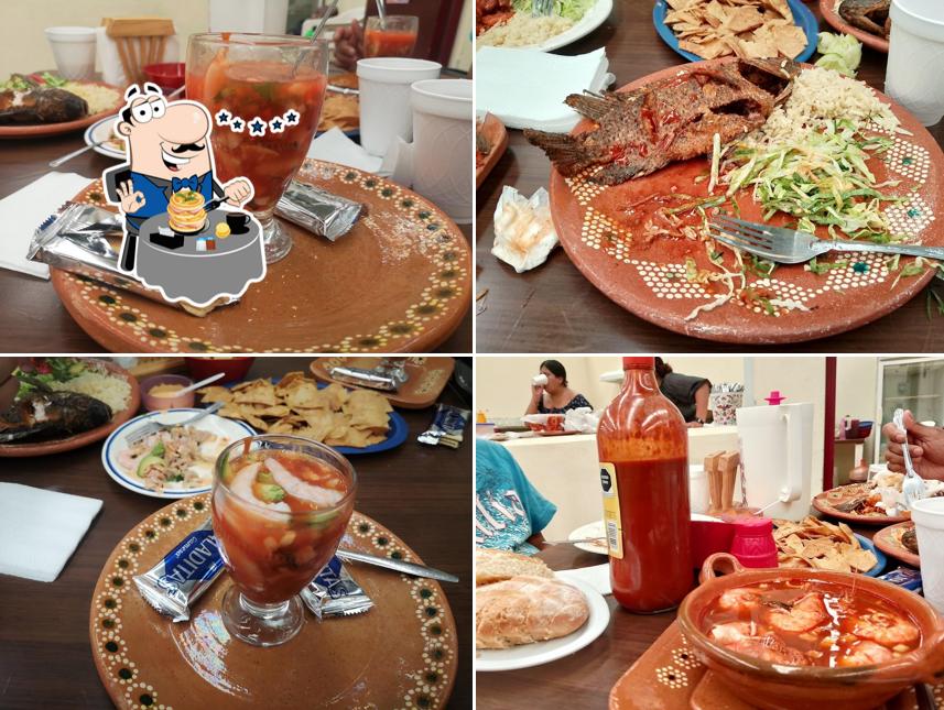 Pescados y mariscos Alis y Manolo, San Salvador el Seco - Menú del ...