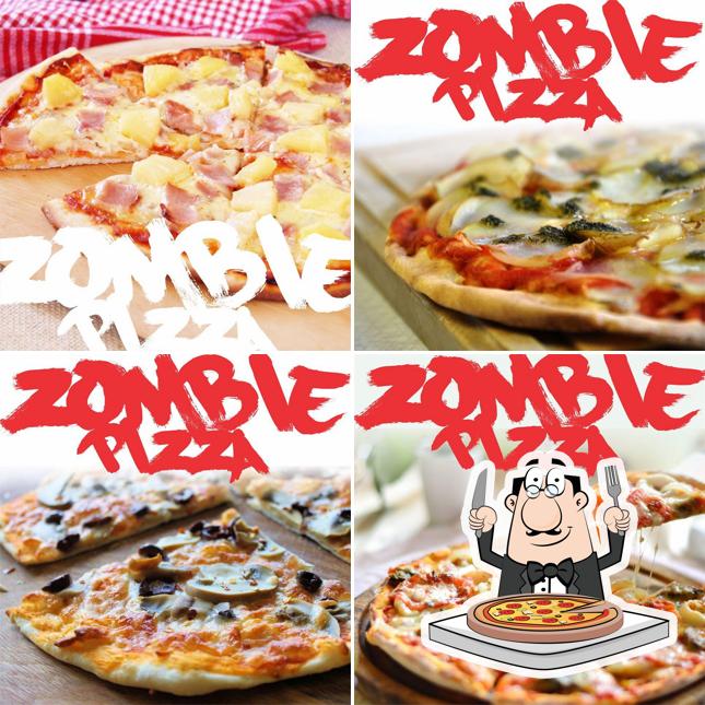 Zombie Pizza, Comas