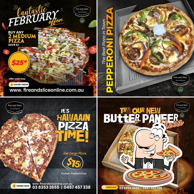 Fire and Slice - Pizza, Pasta & Desserts - Takeaway & Delivery in ...
