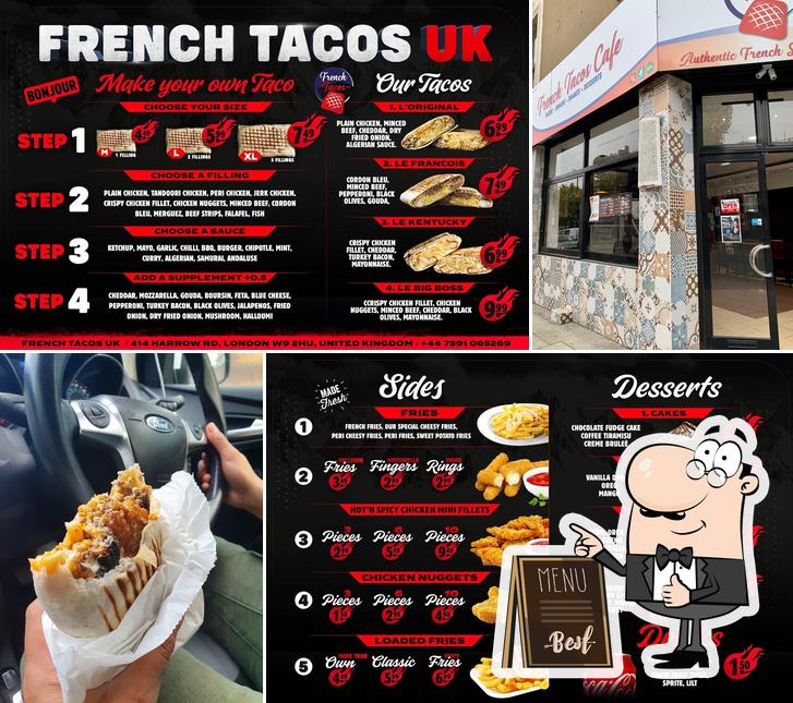 French Tacos UK, 414 Harrow Rd in London - Restaurant menu and reviews