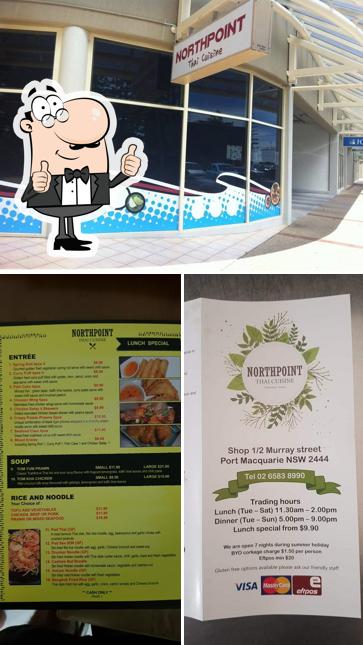 Northpoint Thai Cuisine in Port Macquarie - Restaurant menu and reviews