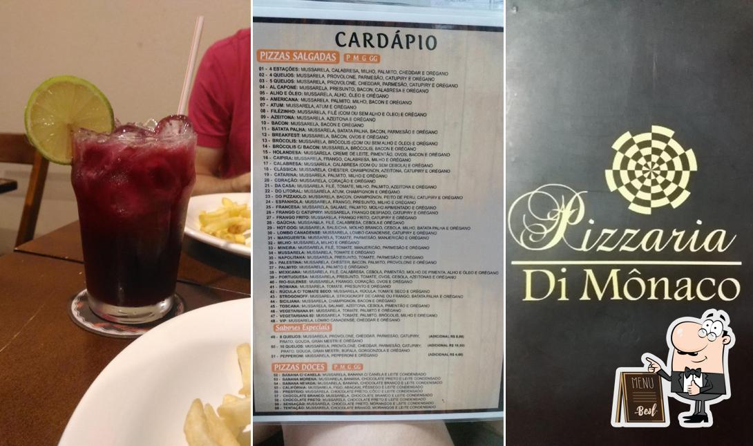 Pizzaria di Mônaco, Rio do Sul - Menu do restaurante e avaliações