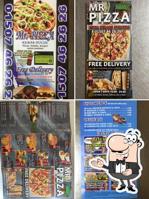 Mr Pizza, Alford - Restaurant menu, prices and reviews