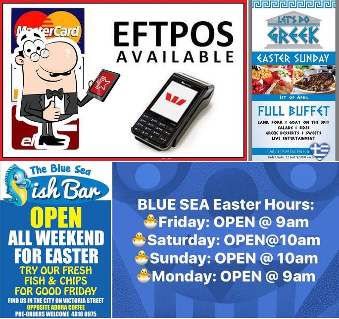 The Blue Sea Fish Bar, Mackay - Restaurant menu, prices and reviews