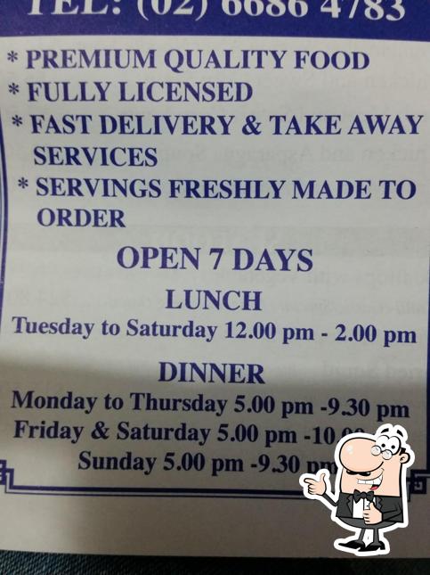 Hoi Shing Restaurant Ballina in Ballina - Restaurant menu and reviews