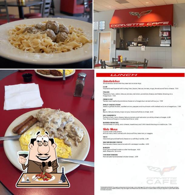 Menu of Corvette Cafe, Omaha - reviews and ratings