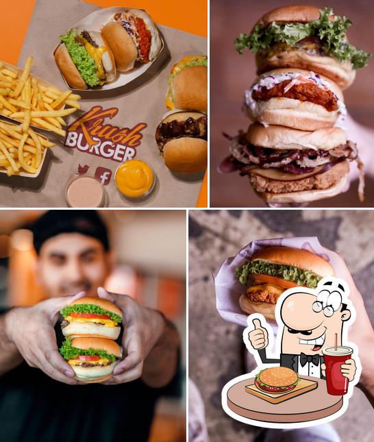 KRUSH BURGER restaurant, Sharjah, 8F8F+X7 - Restaurant menu and reviews