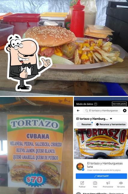 El tortazo y hamburguesas luna restaurant, Mexico City