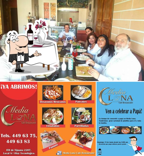 Media Luna Cafe Restaurante, Tijuana - Menú del restaurante, precios y ...