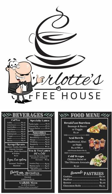 Charlotte S Coffee House Drive Thru In Dubuque Restaurant Menu And
