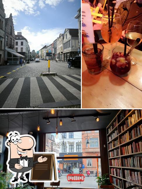 Le Bal Infernal - used book café, Ghent - Restaurant menu, prices and ...