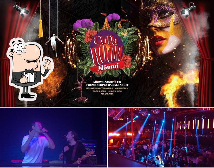 Copa Room Show & Nightclub, Miami Beach - Menú del restaurante, precios ...