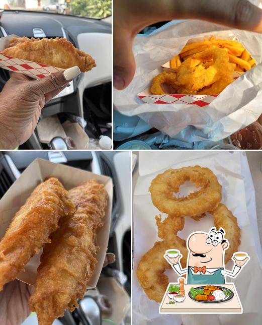 H Salt Fish & Chips Seafood Galley, Sacramento - Restaurant menu ...