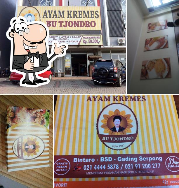 Ayam Kremes Bu Tjondro restaurant, Tangerang, Ruko Glaze 2A no.8 Jalan ...