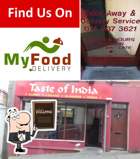 Taste of India, Carndonagh - Restaurant menu, prices and reviews