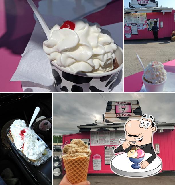 The Pink Cow Ice Cream Shop & Momma Cow's Treat Emporium, Alden ...
