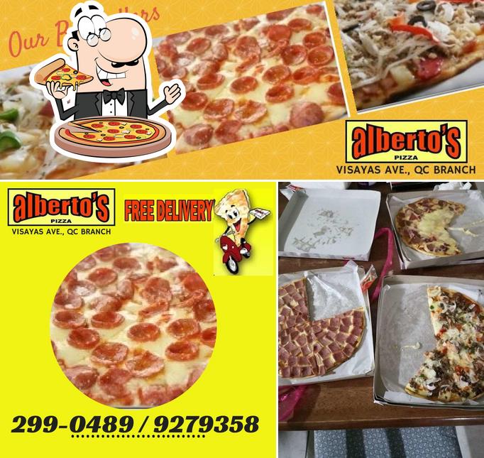 Alberto's Pizza Visayas Ave. QC, Quezon City - Restaurant menu, prices ...