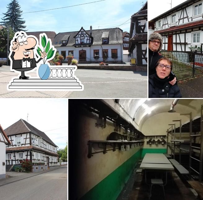 Restaurant Au Cerf Hunspach France, Hunspach, 5 Rue de la Gare ...