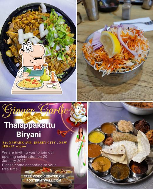 Ginger Garlic Thalappakattu Biryani, Jersey City - Restaurant menu ...