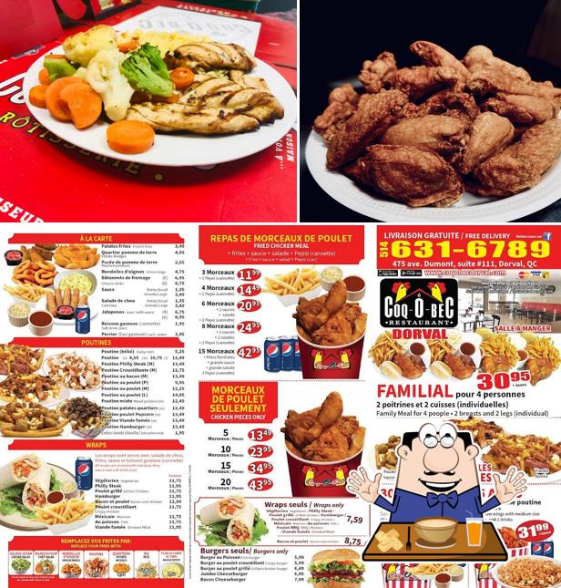 Coq—O—BEC (Dorval), Dorval - Restaurant menu, prices and reviews