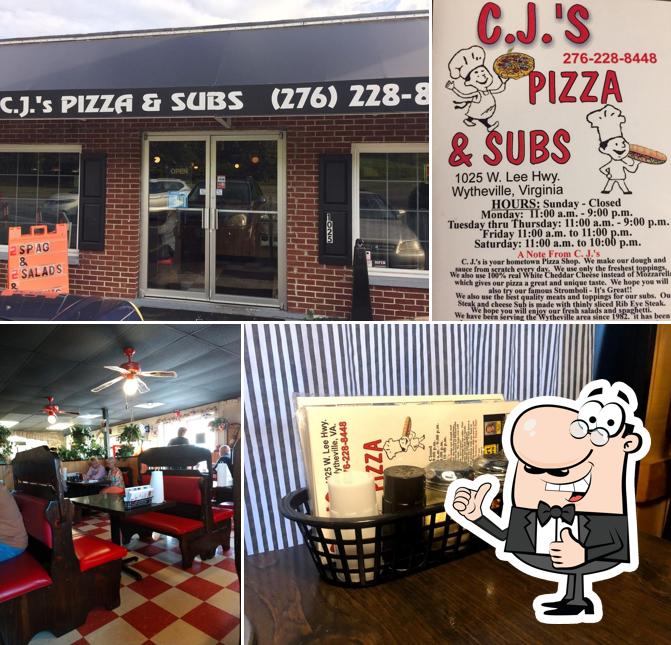 CJ's Pizza & Subs in Wytheville - Restaurant menu and reviews