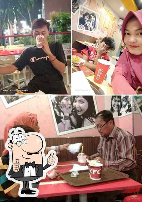 KFC Express restaurant, Bandar Lampung, Jl. Kyai Maja